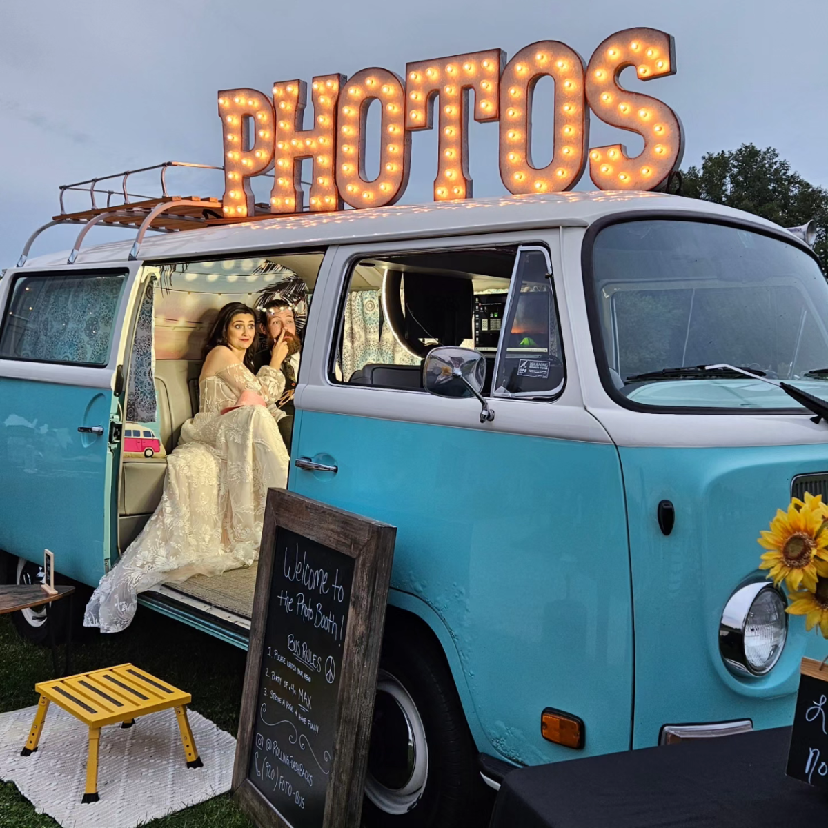 Rolling Flashbacks - A Photobooth within a 1969 VW Bus